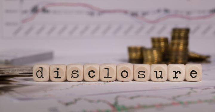 New disclosure regulations a big leap